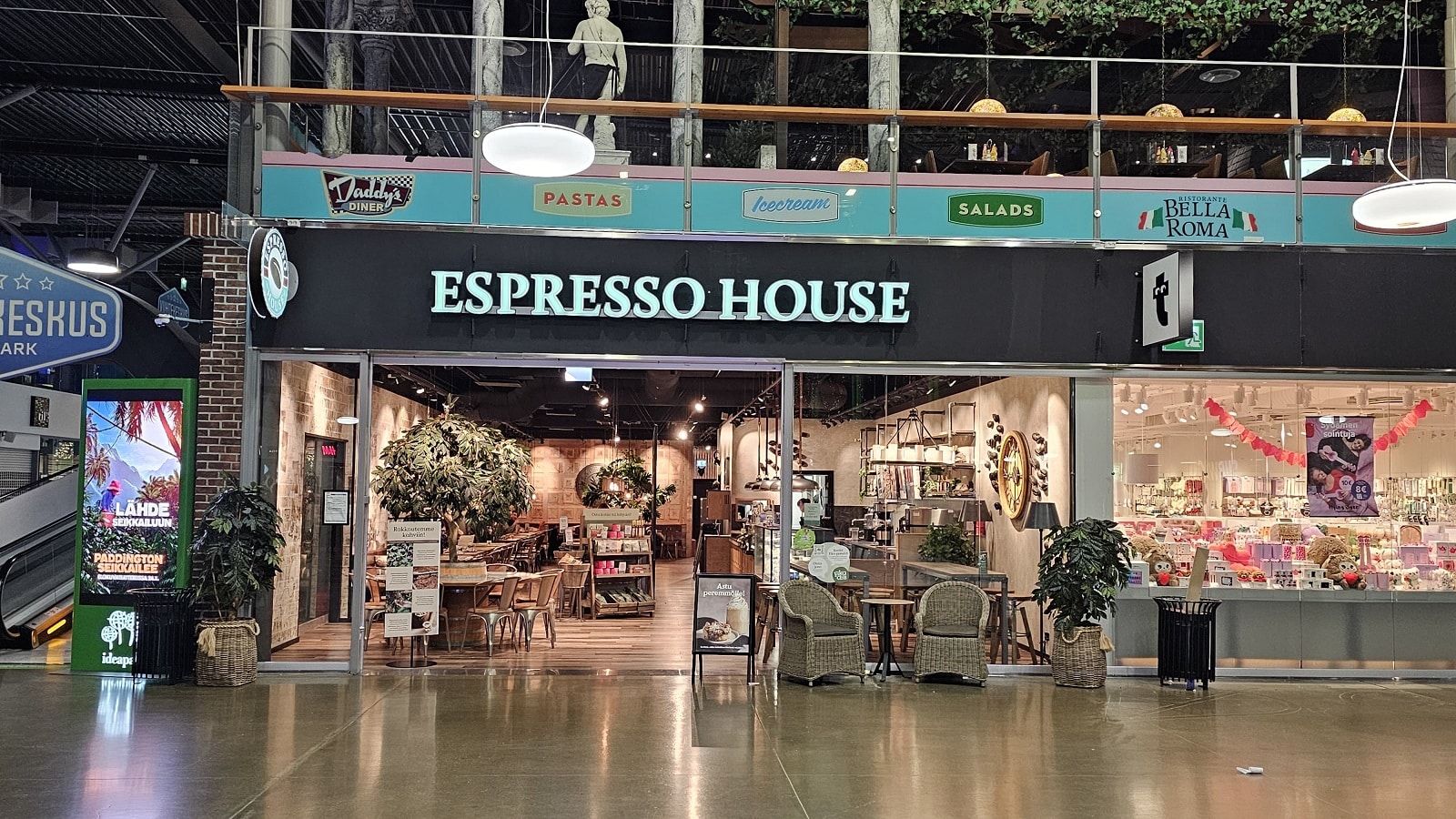 Ravintola Espresso House Menu Prices June 2026 | Finland Food Menu